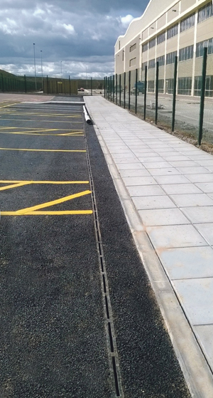 High capacity surface water drainage for Primark Distribution Centre ...