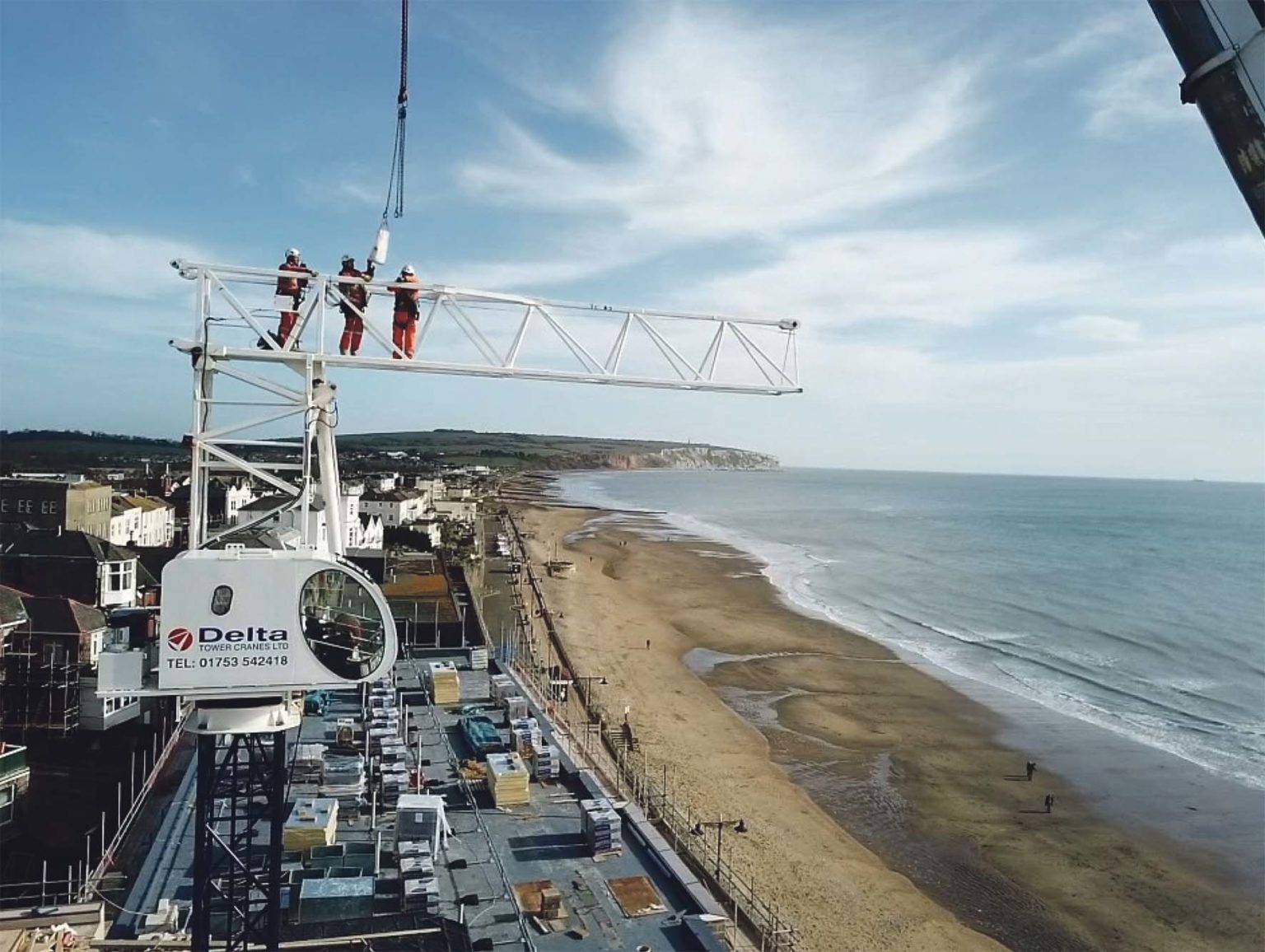 Delta Tower Cranes Ltd specialise in the Hire & Sales of Luffing ...